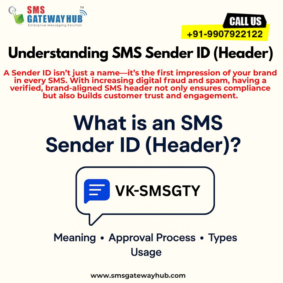 SMS Sender ID, Send SMS with Sender ID, Bulk SMS